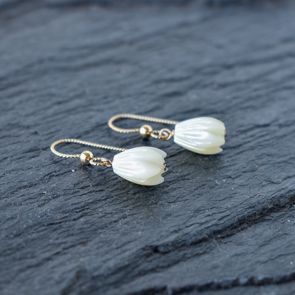 Single Medium Dangle Pikake Earrings – Yay Hawaii