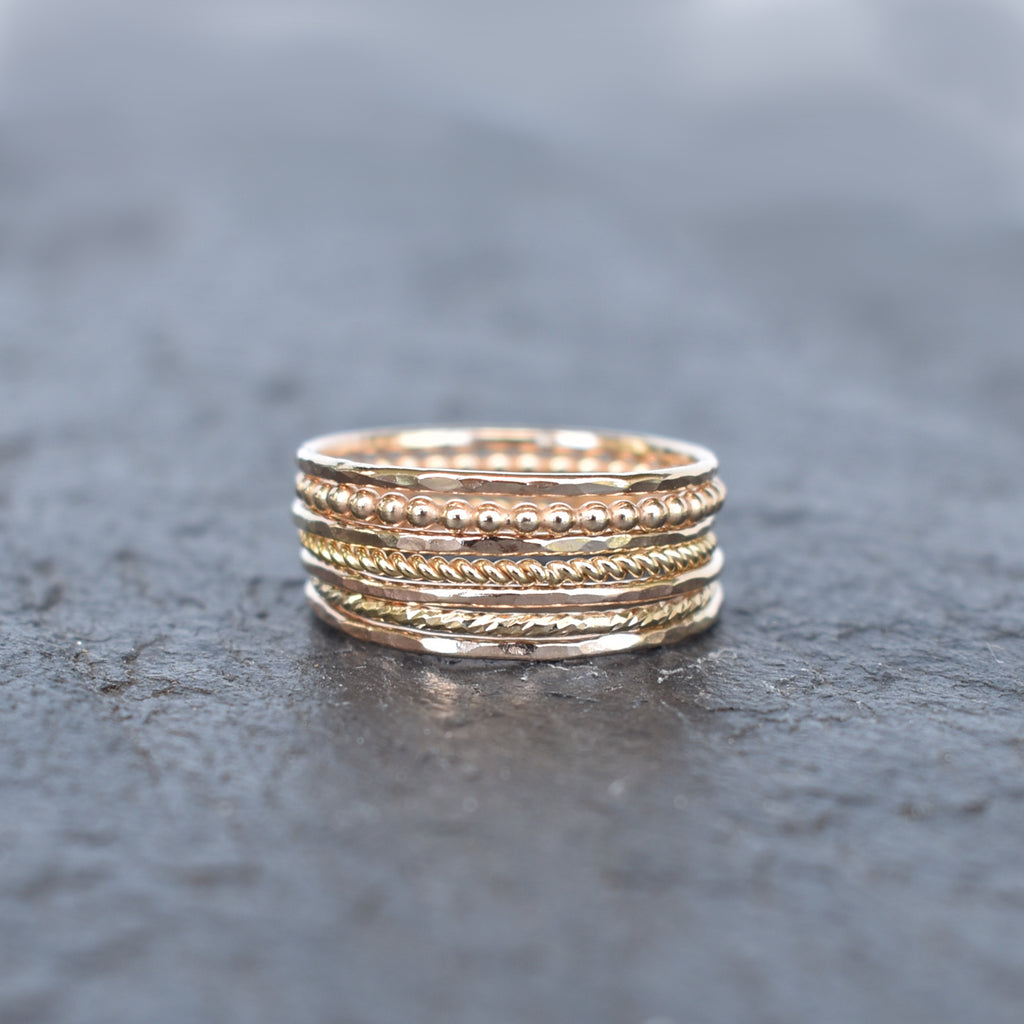 'Ehiku Stacking Ring Set – Yay Hawaii
